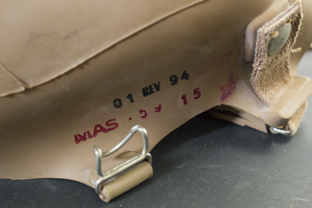 French 40mm NATO CBRN Gas Mask ANP-51/53 (French M53) SIZE SMALL “III ...