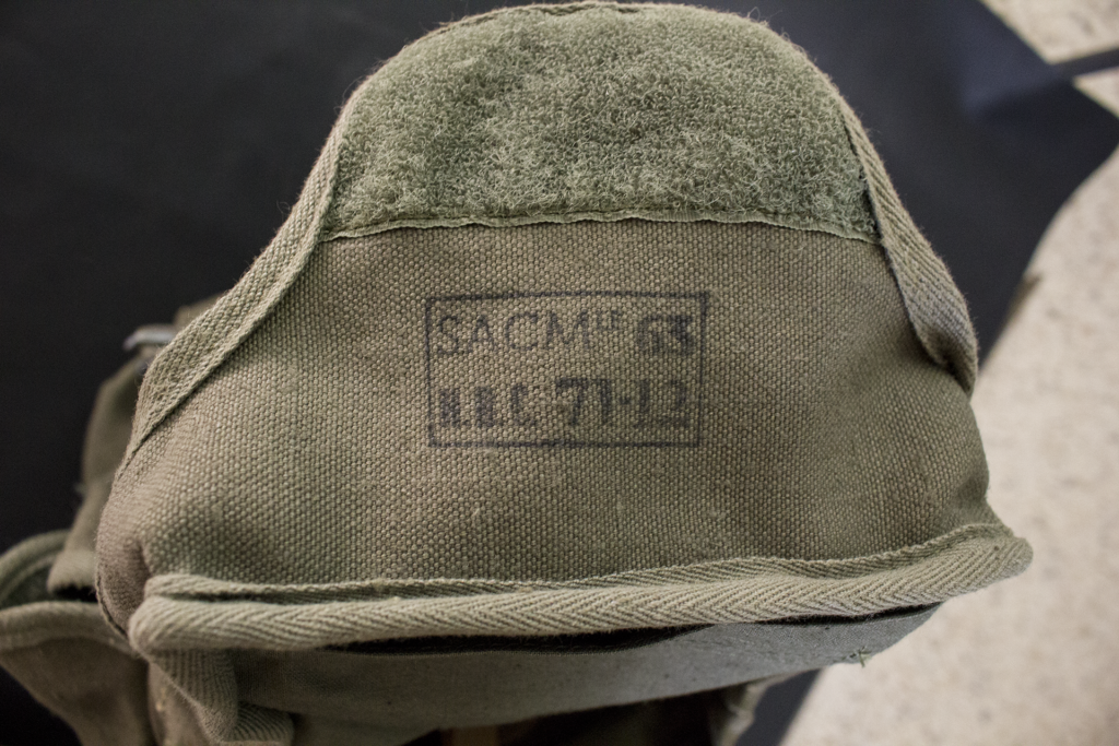 French 40mm NATO CBRN Gas Mask ANP-51/53 (French M53) SIZE SMALL “III ...